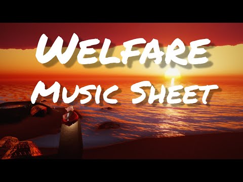 [Original song] "Welfare" Sky music sheet