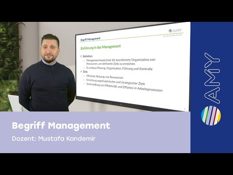 Management verstehen: Den Begriff verständlich auf den Punkt gebracht | AMY