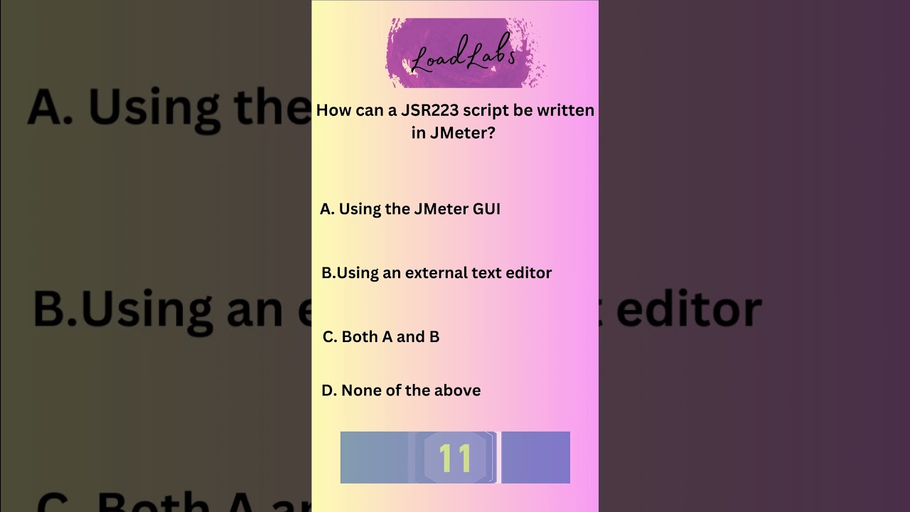 How can a JSR223 script be written in JMeter
