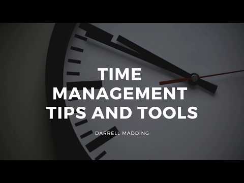 Time Management Tips and Tools