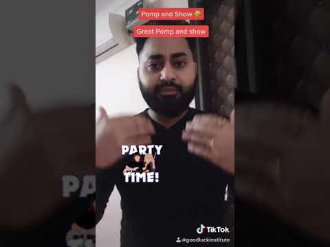 Dhoom Dhadaka in english | aatish baji in english | meaning of pomp and show | Goodluck Institute