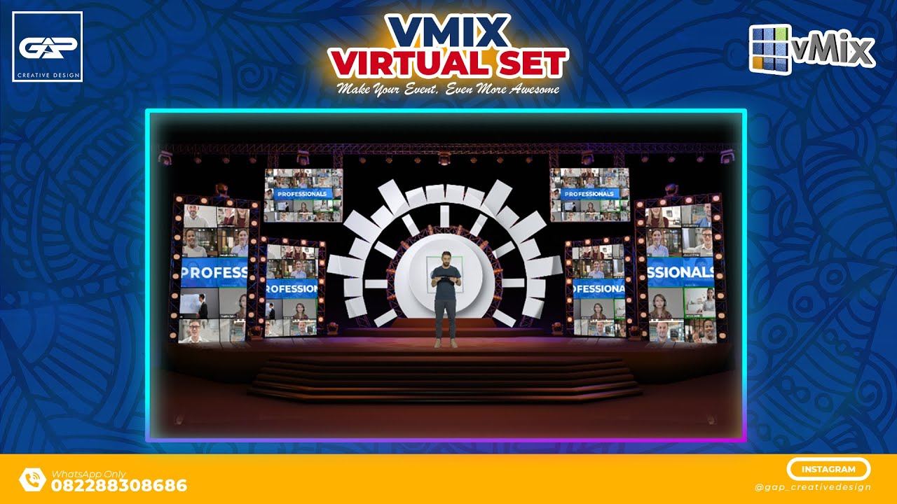 vMix Virtual Set - Stage 04