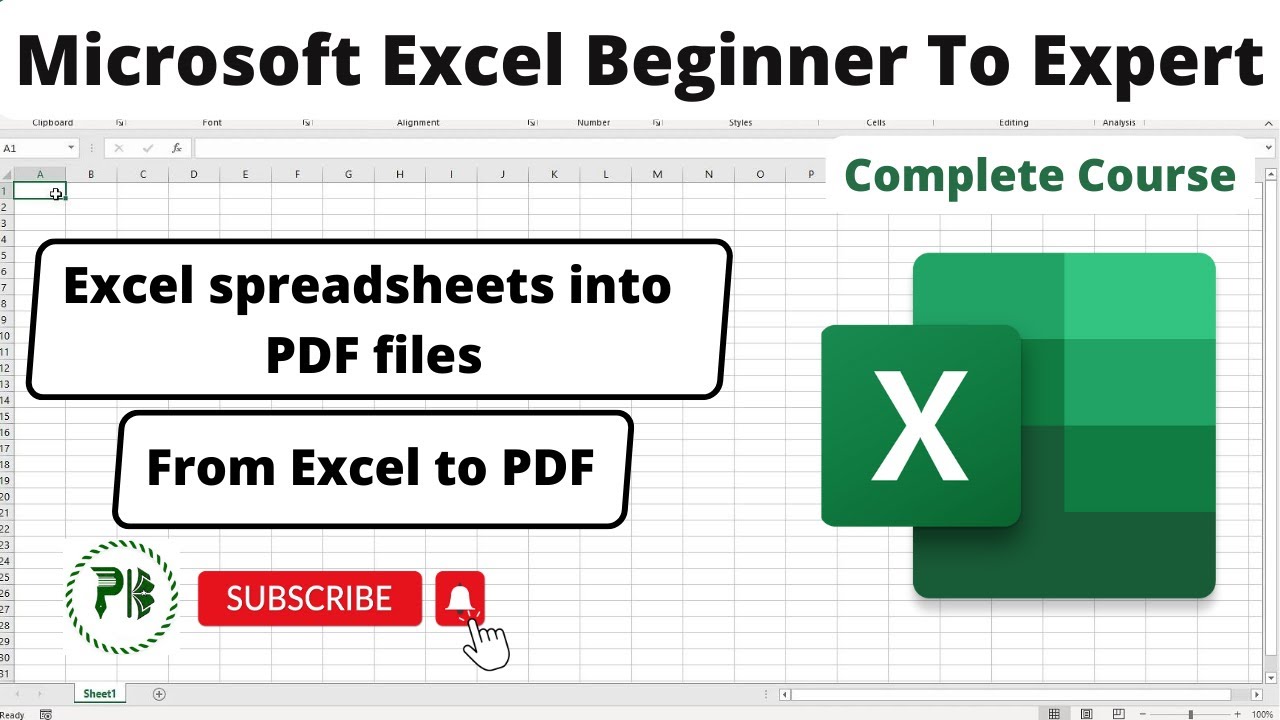 How to - Convert Excel Files to PDF in Excel Properly? | PDF To Excel #microsoftexcel #excel