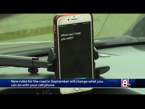 What you can and cannot do under new rules involving cell phones in cars