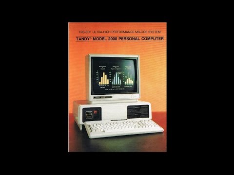 1984 Tandy Model 2000 Personal Computer Brochure (B24, Austrailian)