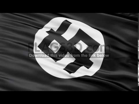 Soft Wavy Black Fabric Dollar Symbol