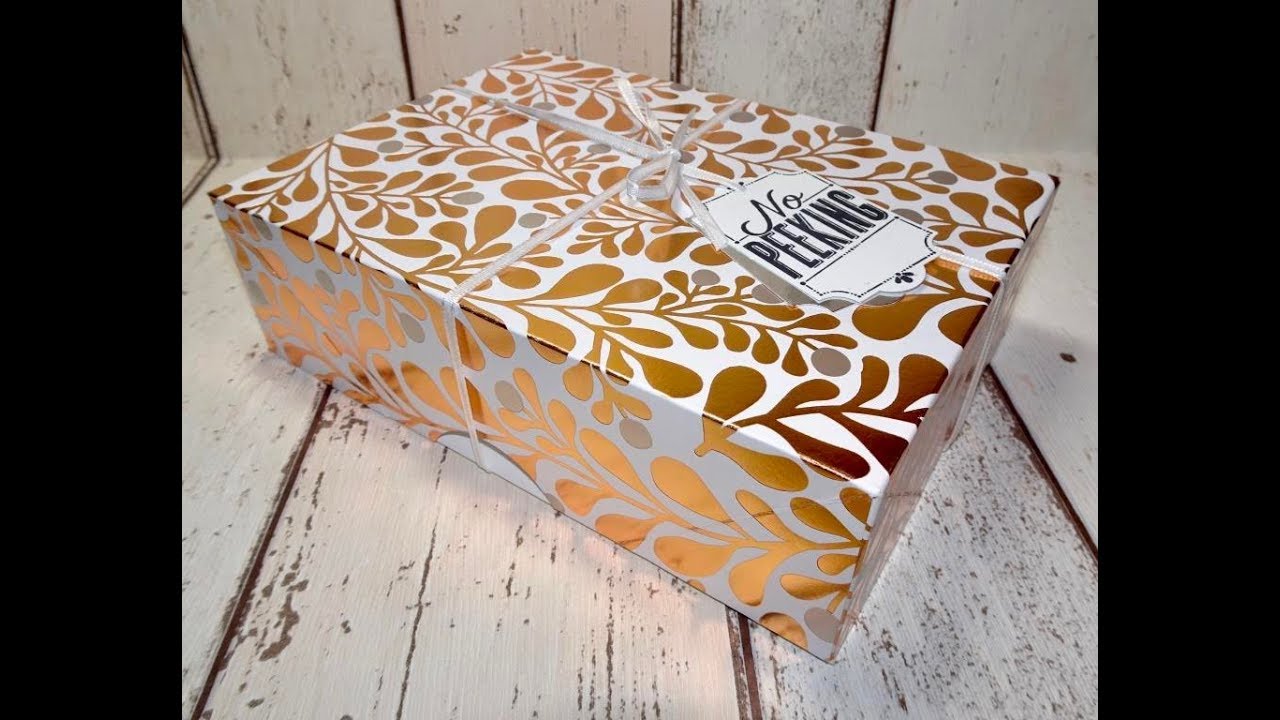 Fold Flat Rectangle Gift Box