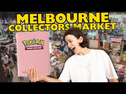 Pokemon Card Hunting at MELBOURNE COLLECTORS MARKET in Werribee! | Buyer POV