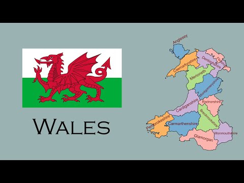 Wales, Welsh and Historic Counties (bitesize)