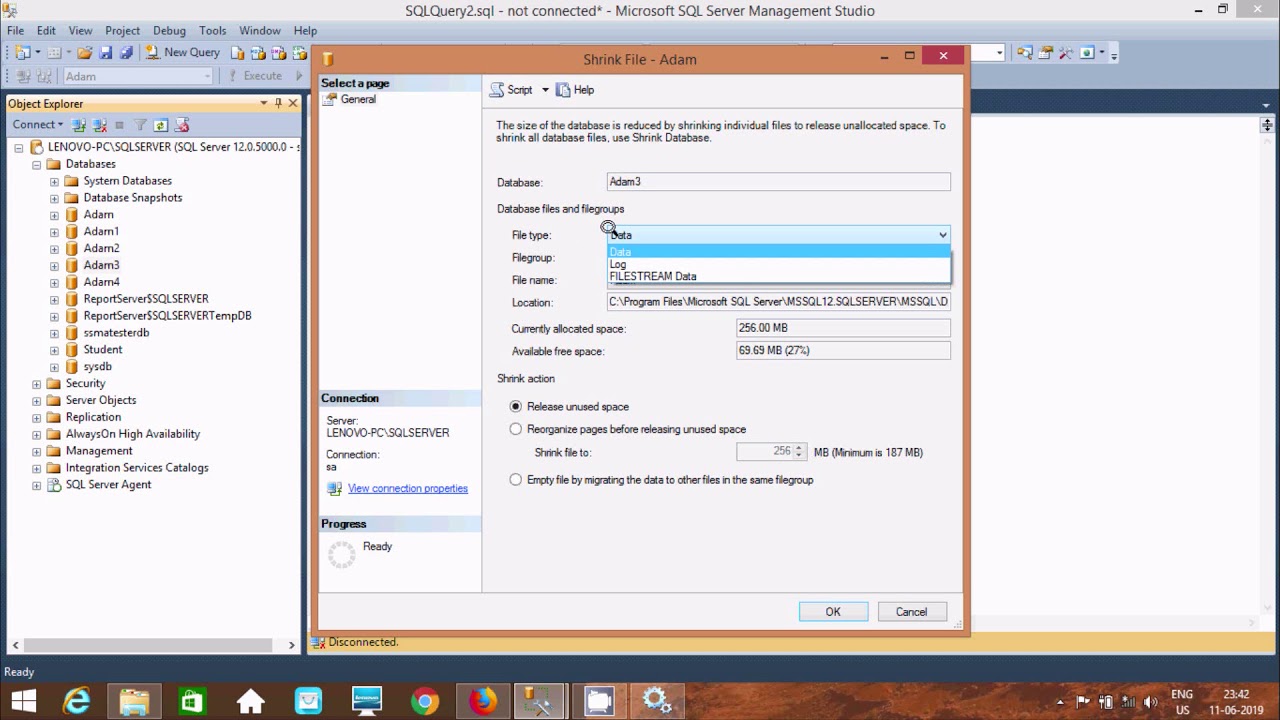 How to Reduce Database Size in SQL Server