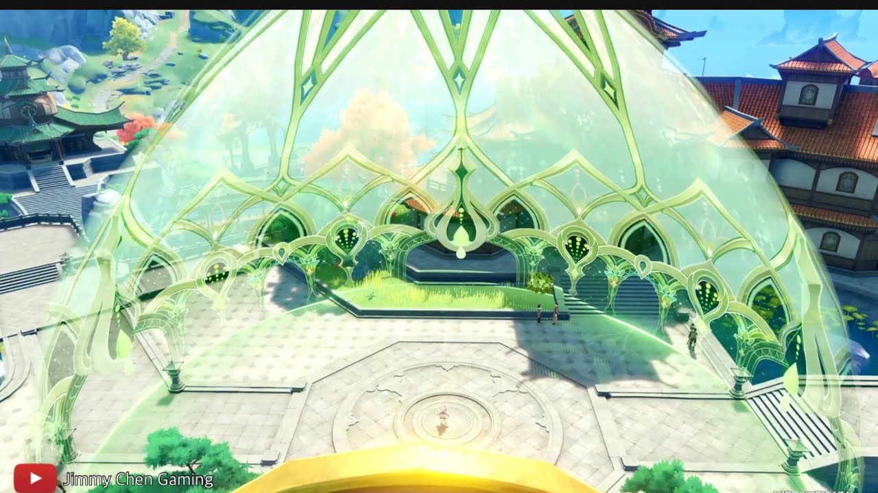 El video comparó el área de la ult de Nahida y otros Arcontes en ...