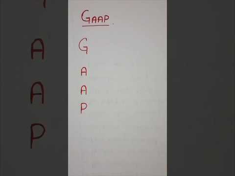 Full form of GAAP #shortvideo #viral #ytshorts #gaap