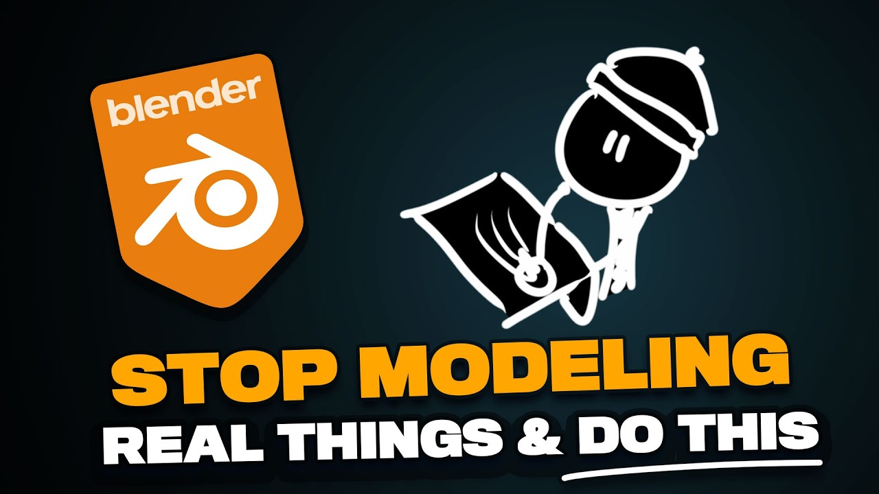 Stop Modeling Real Things — Do THIS Instead for Better Low Poly Art