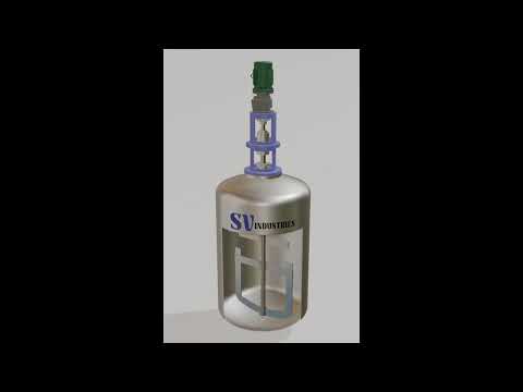 Reaction Vessel - Batch Reactor Vessel - SS316 / SS304, Jacketed, GMP ...