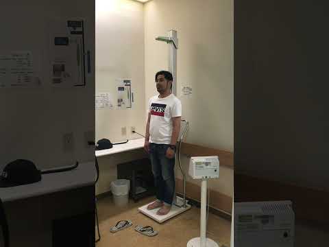 HEIGHT AND WEIGHT MEASURING INSTRUMENT IN JAPAN😱#amazingjapan#onlyinjapan#shorts #viral