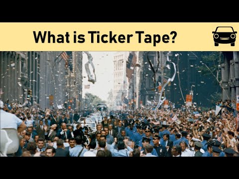 What's Ticker Tape?