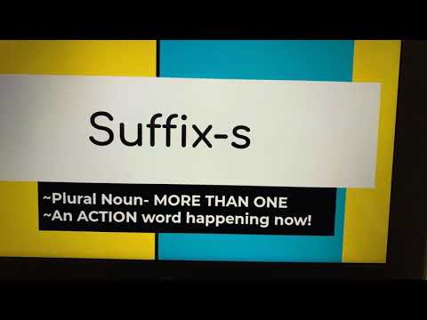 1st grade suffix s more than 1