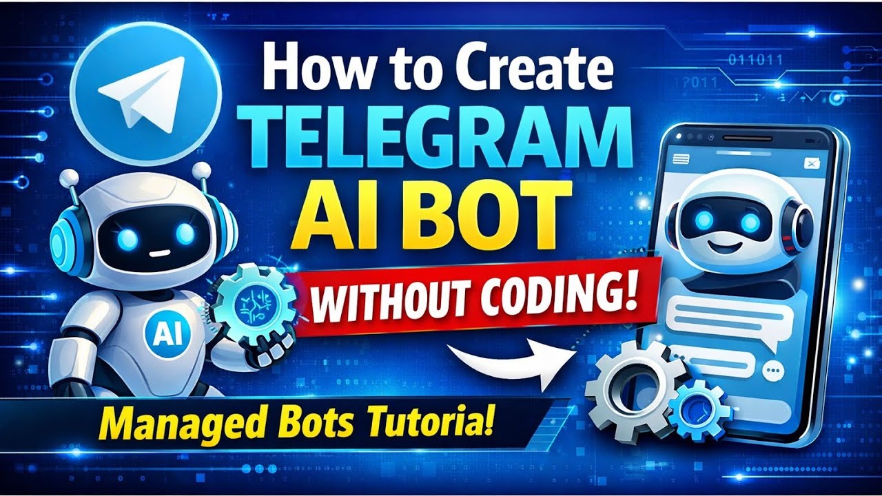 How to Create Telegram AI Bot Without Coding | Managed Bots Tutorial (2026)