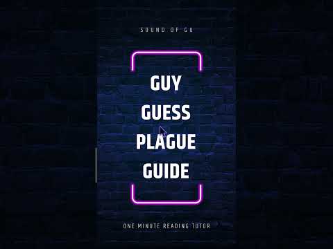 Purpose of U in GU Words (One Minute Reading Tutor)