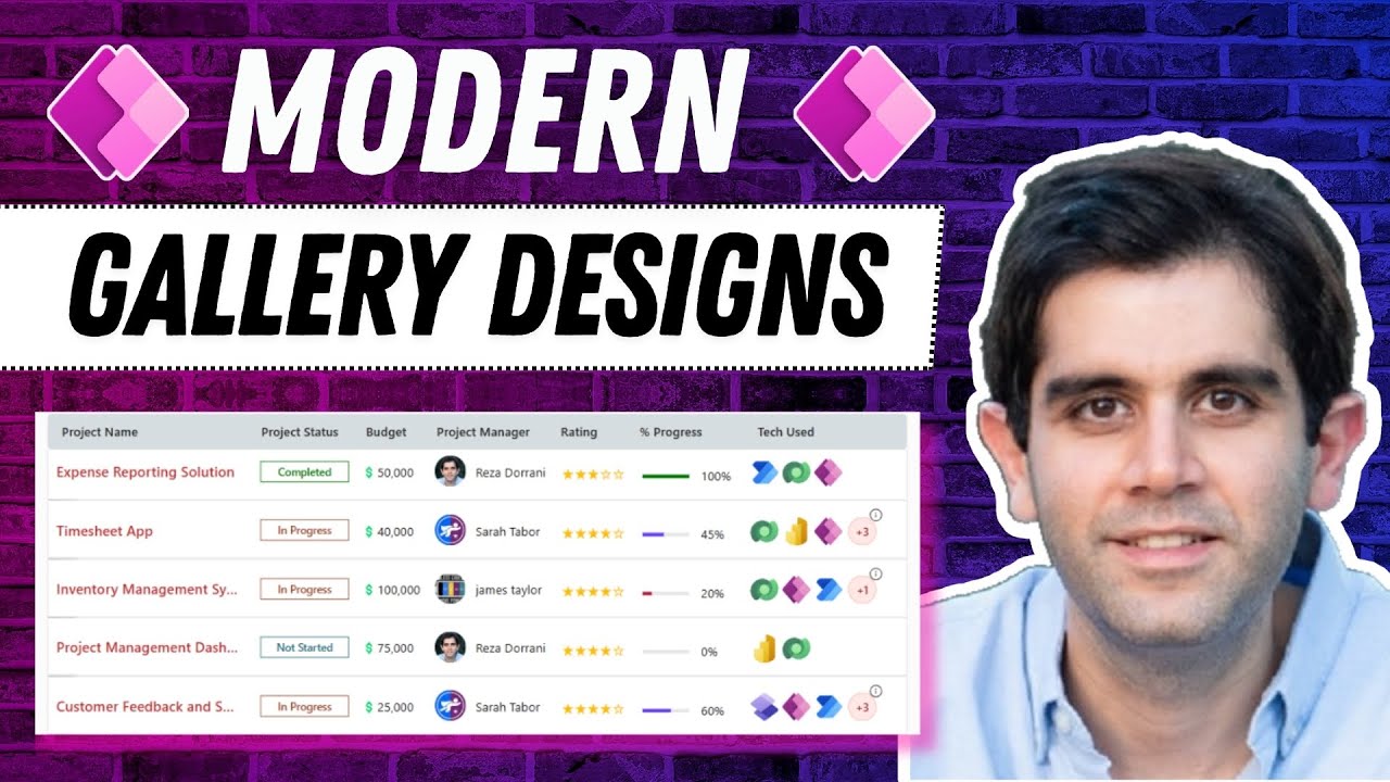 Modern Power Apps Gallery Design: Easy Tutorial Modern Power Apps Gallery Design: Easy Tutorial