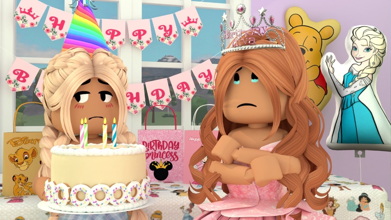 DAISY RUINS HER FRIENDS BIRTHDAY PARTY! *THREW CAKE ON HER!* Roblox Bloxburg Voiced RP Roleplay