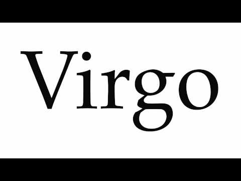 How to Pronounce Virgo