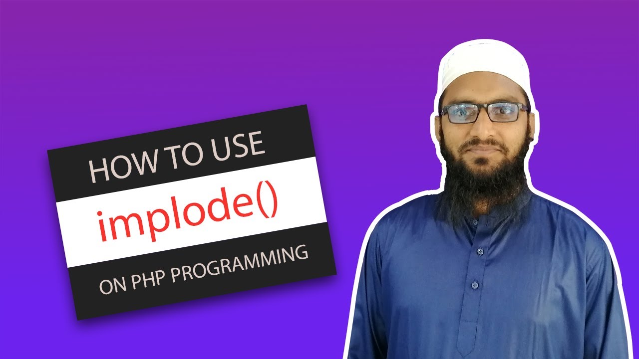 How to use implode on PHP Programming