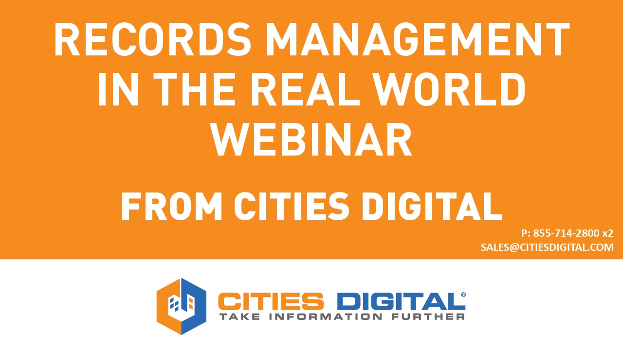 Records Management in the Real World - by CDI