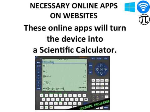 ONLINE APPS: Best Calculators & Math programs (Links below video)