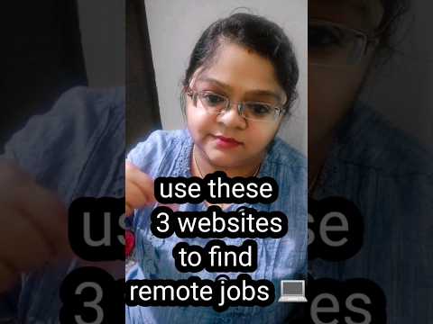 how to find remote jobs 😊| for freshers and woman🤩🔥#shorts #viral #shortsvideo #reels #status #job 😱
