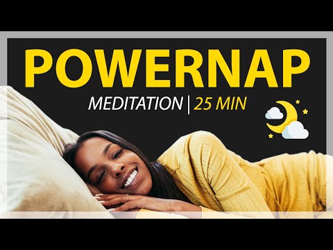 Powernap Hypnose 25 Minuten deutsch | Mittagsschlaf Meditation | Mittagspause