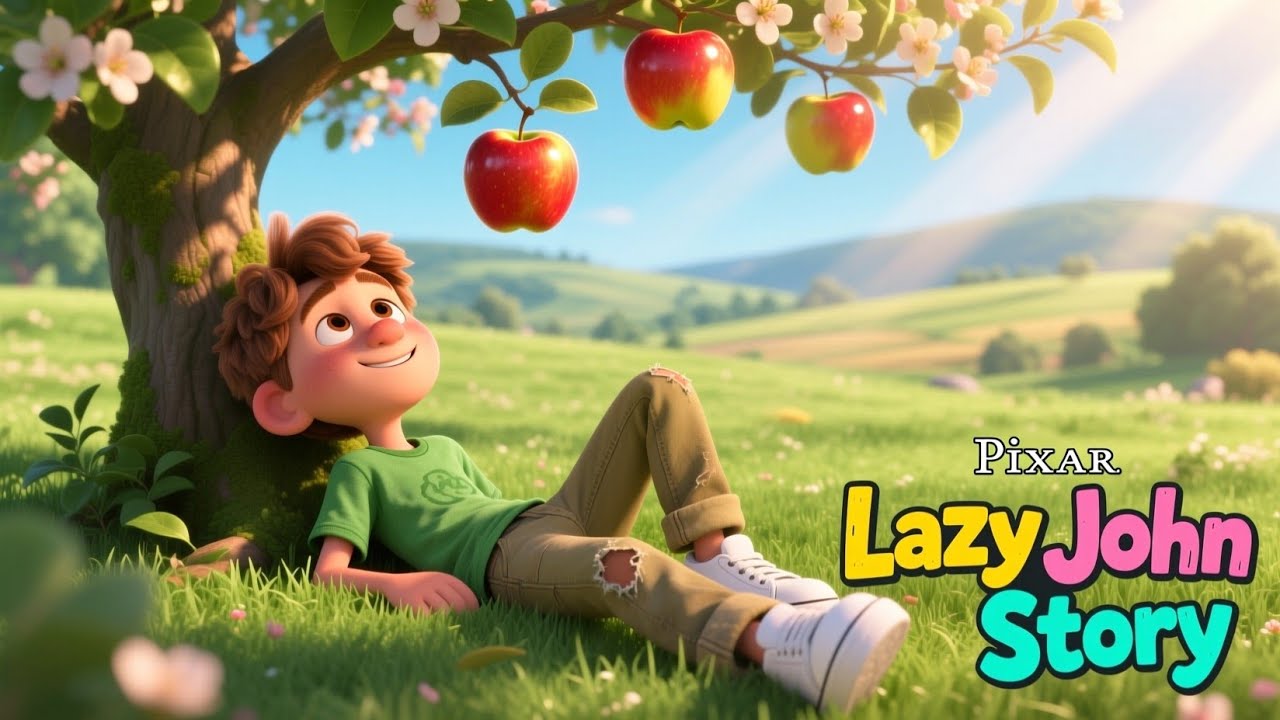 Lazy John Story | A Moral Tale About Hard Work & Effort | Short Story in English