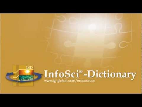 IGI Global: InfoSci-Dictionary