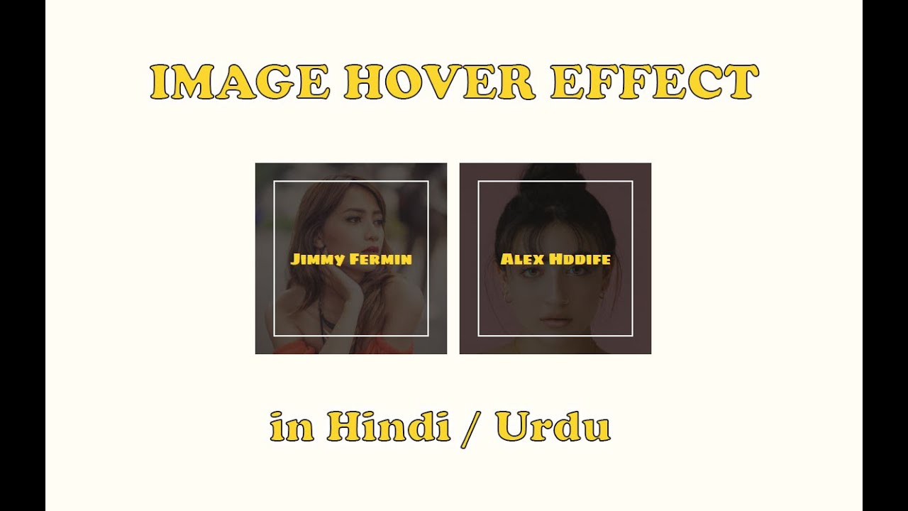 Image Hover Effect Using Box Shadow | Pure CSS