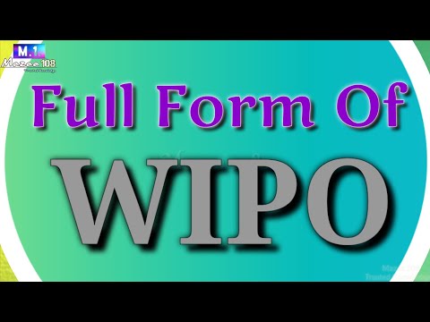 Full Form of WIPO | WIPO full form | WIPO means | WIPO Stands for | WIPO का फुल फॉर्म | What is WIPO
