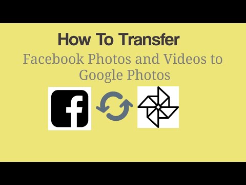 How to Transfer Facebook Photos and Videos to Google Photos