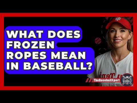 What Does Frozen Ropes Mean In Baseball? - The Baseball Xpert