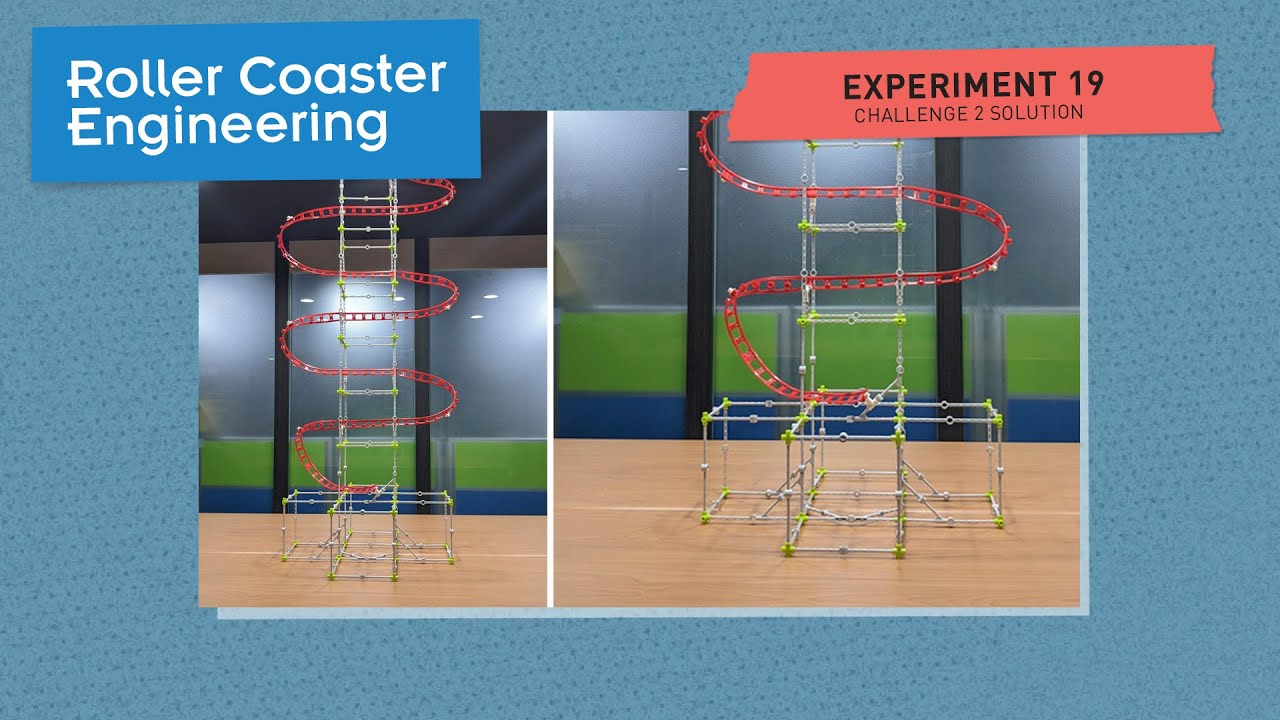 Roller Coaster Engineering: Experiment 19 (Challenge 2 Solution)