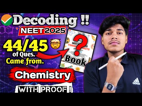 Chemistry NEET 2025 Analysis | Complete Chemistry Solution | NEET 2026 #neet