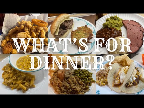 What’s For Dinner || 7 Realistic Family Weeknight Dinners || EASY AND DELICIOUS RECIPES