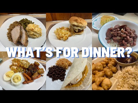 What’s For Dinner || 7 EASY AND DELICIOUS MEAL IDEAS || Family Dinners