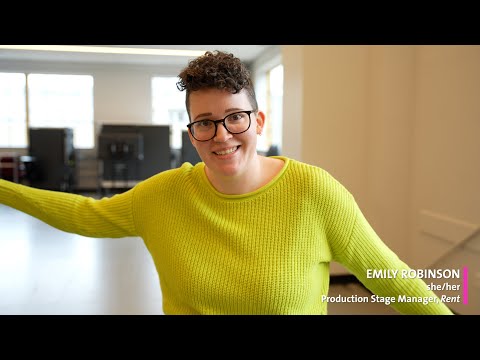 RENT | Behind the Scenes with the Stage Managers Taping the Rehearsal Floor