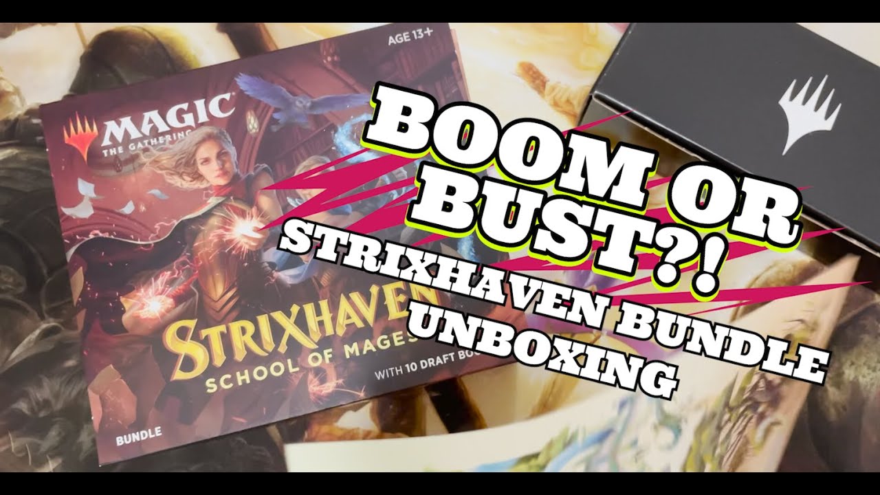 STRIXHAVEN BUNDLE BOX OPENING! | MTG | Magic The Gathering
