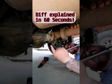 This Is How Diff Works. #differential #explained #rwd