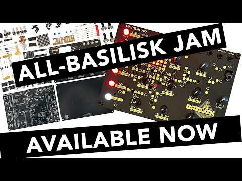 Basilisk Hybrid Bassline Synthesizer Demo #2