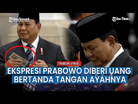 Presiden Prabowo Tertunduk Sejenak Seolah Mengenang Ayahandanya Soemitro Djojohadikusumo