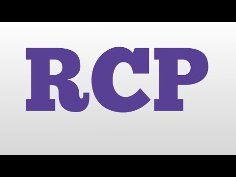 RCP meaning and pronunciation