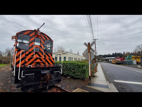 Oregon Pacific Railroad Company Shortline Railroad Equipment Walk Around