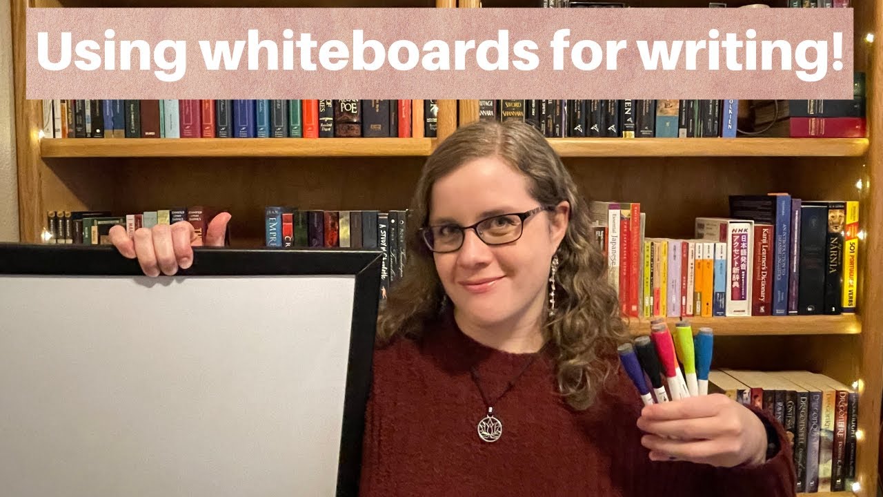 Using whiteboards for plotting novels and breaking through writer's block