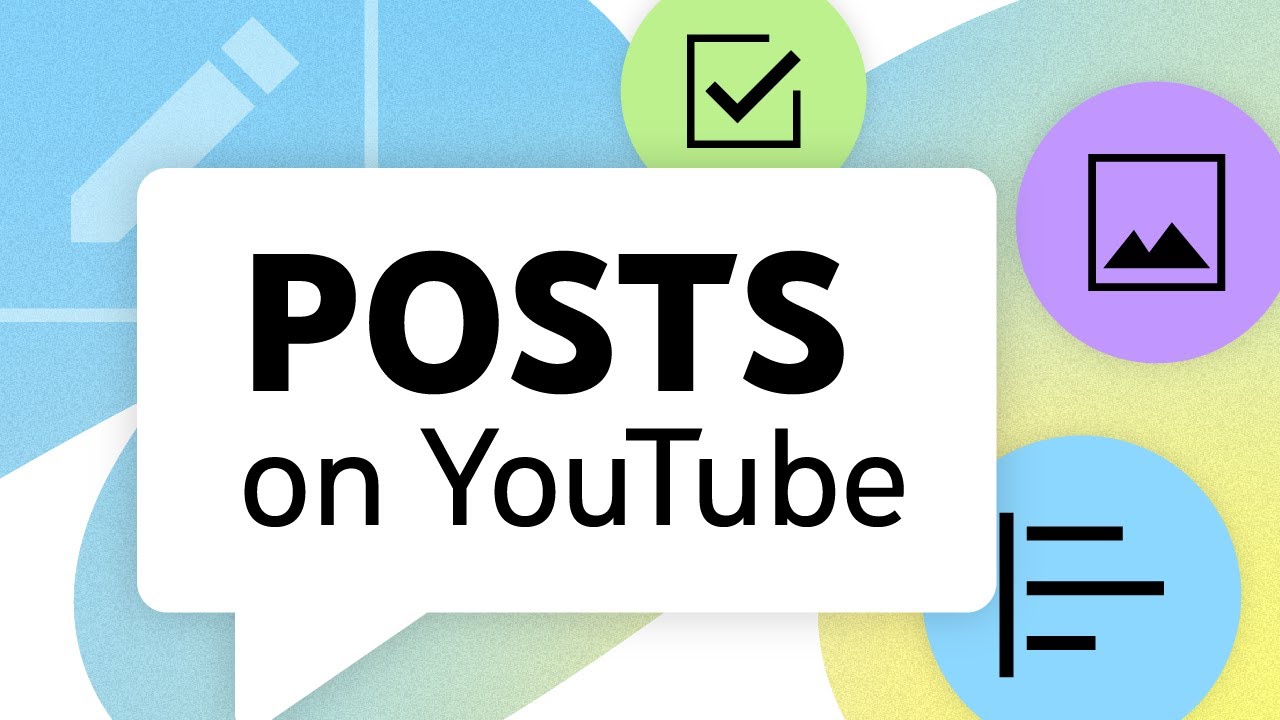 YouTube Posts